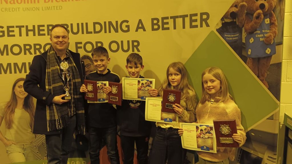 Tráth na gCeist Comhar Creidmheasa - Gaelscoil Riabhach