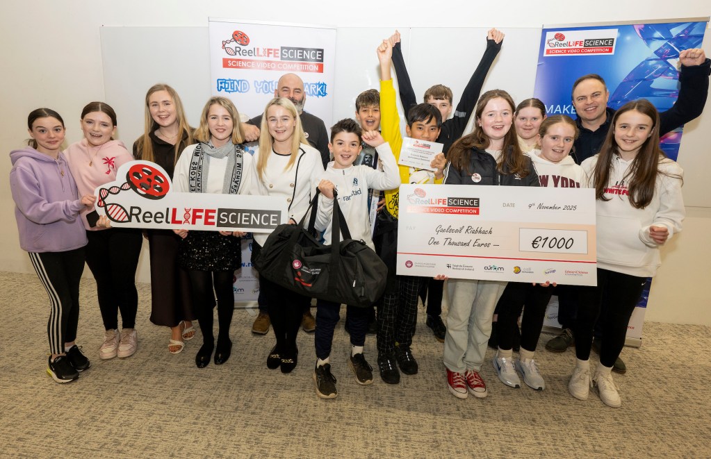 Bua sa chomórtas Reel Life Science! - Gaelscoil Riabhach
